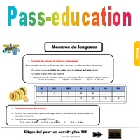 Mesures de longueur - Cours, Leçon, trace écrite : 7ème Harmos - PDF à ...