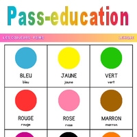 Les couleurs - Vocabulaire - PDF à imprimer