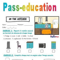 In the kitchen - Vocabulaire - Exercices - Apprends l’anglais avec ...