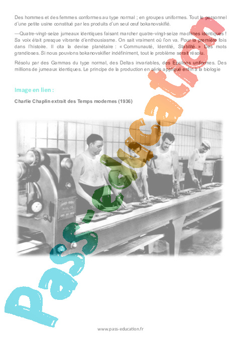 Le meilleur des mondes, Aldous Huxley, (1932) - Littérature : 11ème ...