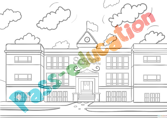 Coloriages gratuits sur le thème de l'école - activités ludiques et ...