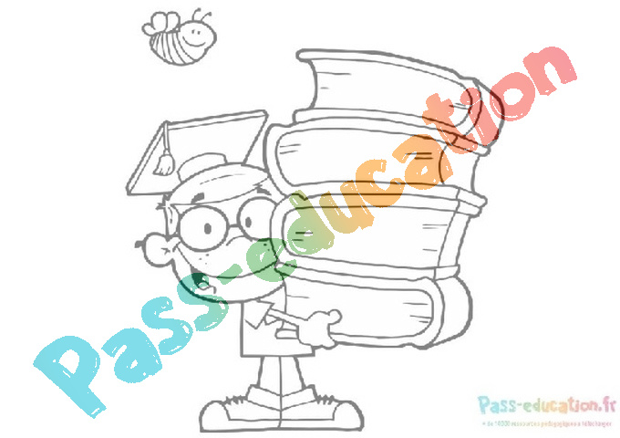 Coloriage gratuit rentrée scolaire : téléchargez et imprimez des ...